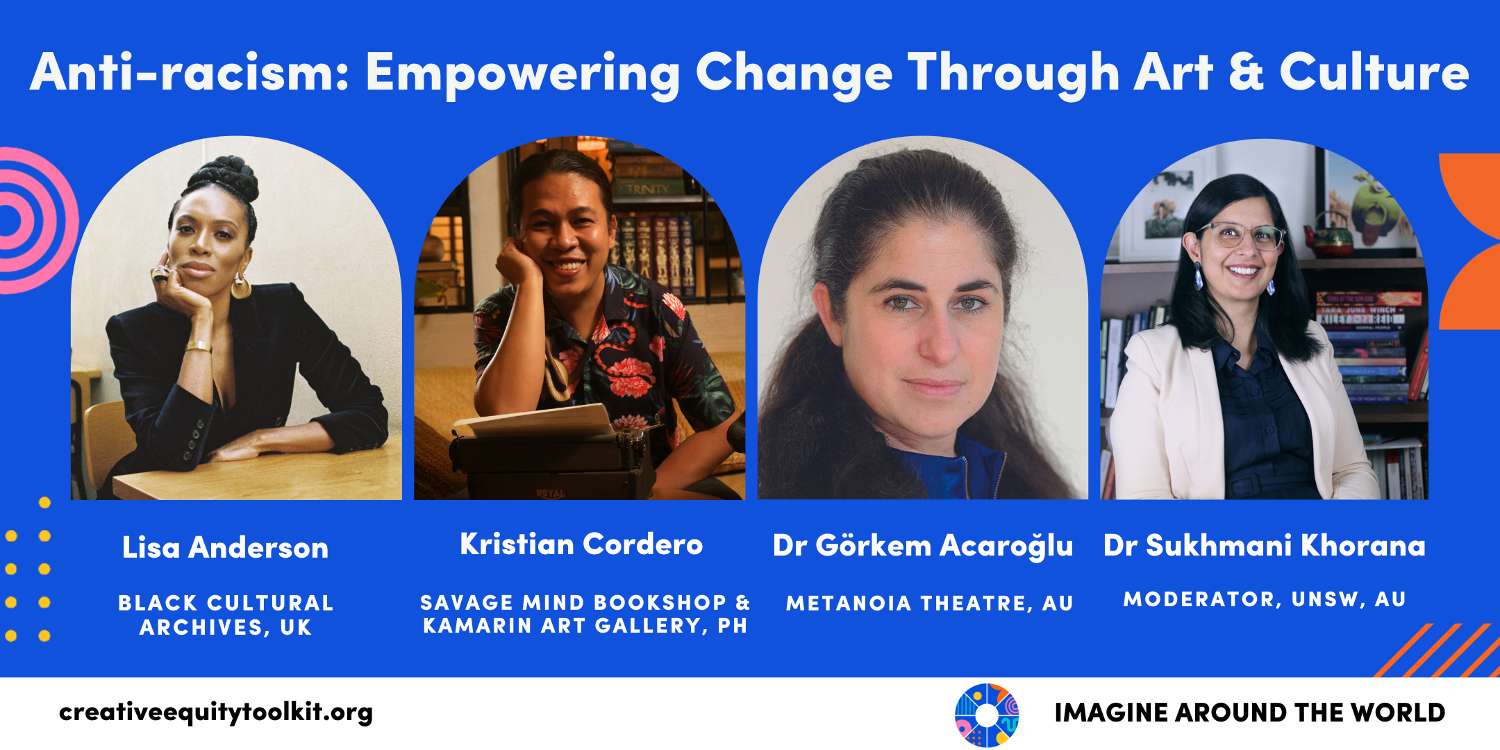 Watch Anti-racism Webinar: Empowering Change Through Art and Culture ...