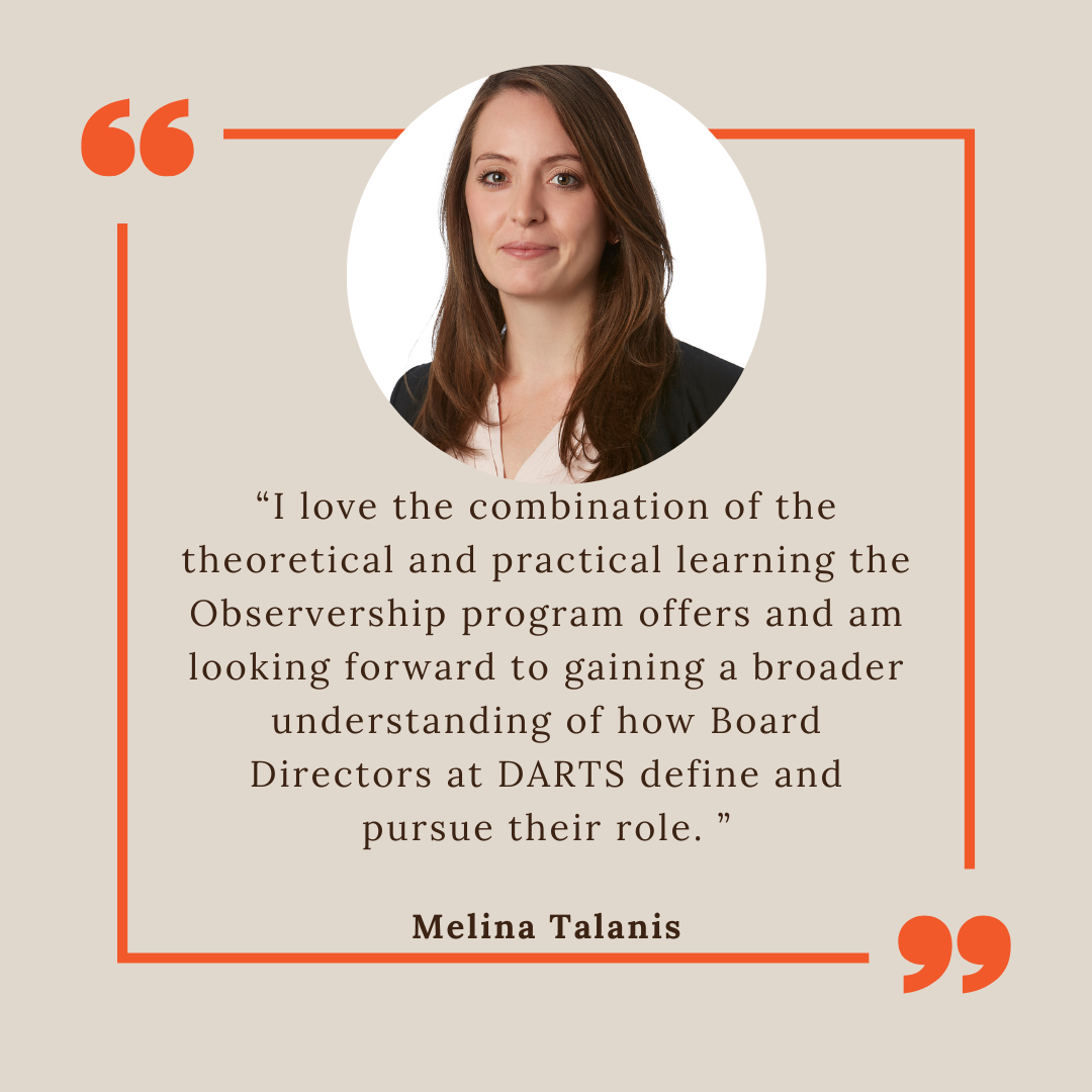 Meet Board Observer: Melina Talanis · Diversity Arts Australia